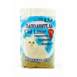 Отзыв о Наполнитель для кошачьего туалета Pussy Cat "Океанический ...