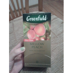 Отзыв о Зеленый чай Greenfield "Mellow Peach" | Нежный персик и зеленый ...