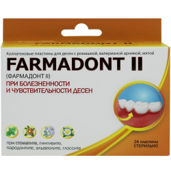 Отзывы о Коллагеновые пластины Farmadont