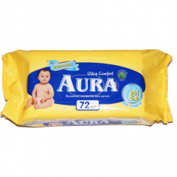 Отзыв о Влажные салфетки Aura Ultra Comfort | Ощущение, что сухие ...