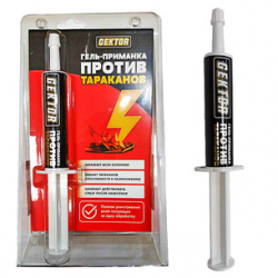 Отзывы о Гель-приманка против тараканов Gektor