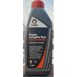 Отзывы о Антифриз-концентрат Comma Super Longlife Red G12+