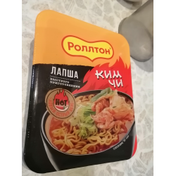 Отзыв о Лапша быстрого приготовления Роллтон "КИМЧИ" | В меру острая ...