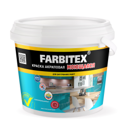 Отзывы о Краска моющаяся FARBITEX