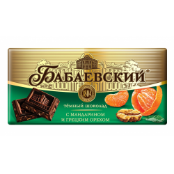 Отзыв о Шоколад Бабаевский "С мандарином и грецким орехом" | Неплохо