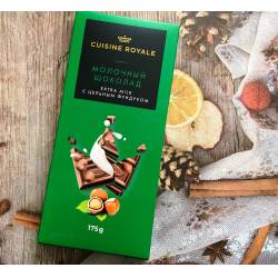 Отзывы о Шоколад молочный Cuisine Royale "С цельным фундуком"