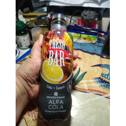Отзыв о Напиток безалкогольный сильногазированный "Alfa Cola" Cola ...