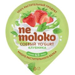 Отзыв о Продукт соевый Yo'gurt Nemoloko "Клубника" | Это Не молоко!