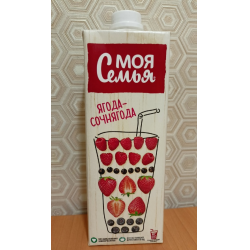 Отзыв о Напиток сокосодержащий Моя семья "Ягода-сочнягода" | Нереально ...