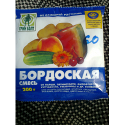 Отзыв о Средство от болезней растений Грин Бэлт "Бордоская смесь ...