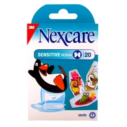 Отзыв о Пластырь детский Nexcare Sensitive Kids | Жёсткое прилипание к ...