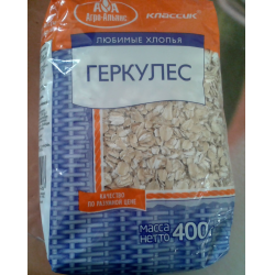 Отзывы о Хлопья овсяные Агро-Альянс "Геркулес классический"